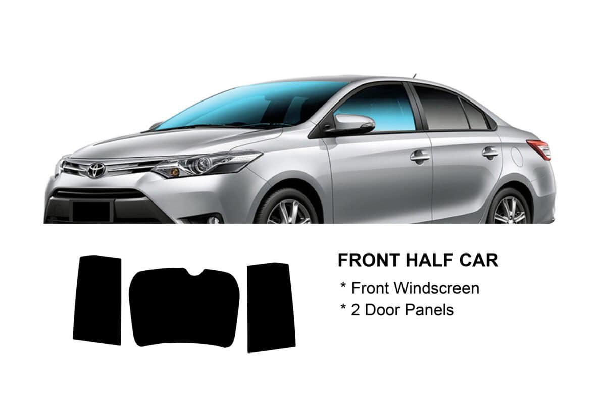 Solar Film Package for Front Half of Car - Rikecool Online Shop