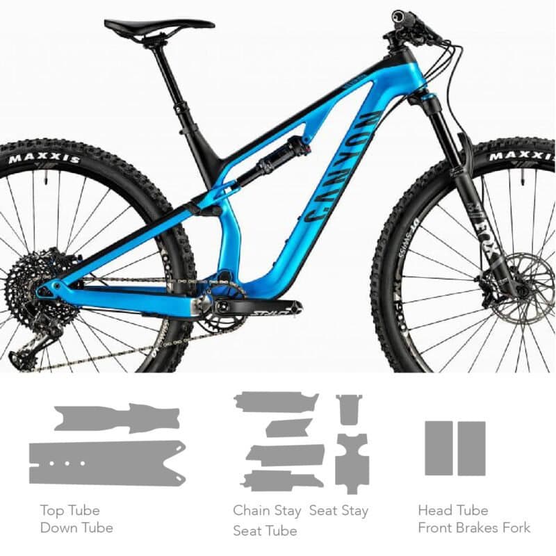 Canyon Neuron Bike Frame Protection Film - Rikecool Online Shop